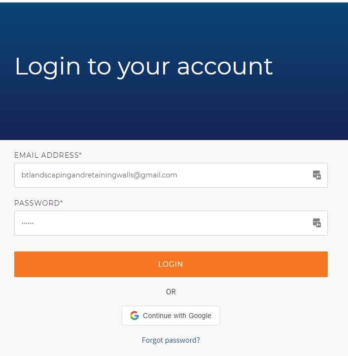 How do I log in to my account?