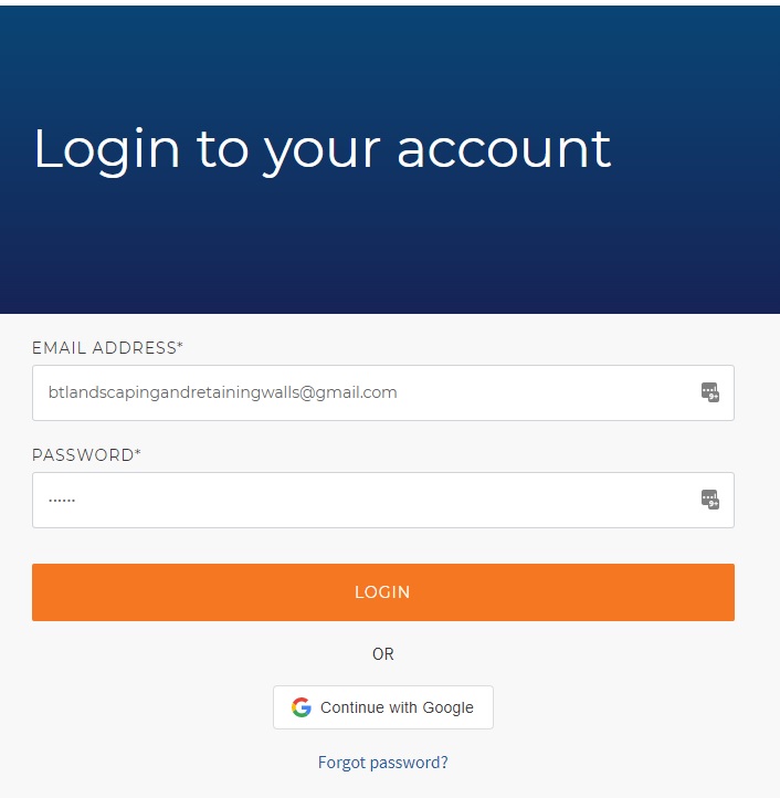 How do I log in to my account?